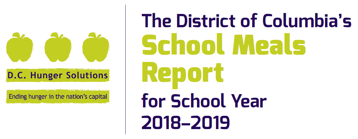 D.C. School Meals Report - DC Hunger Solutions