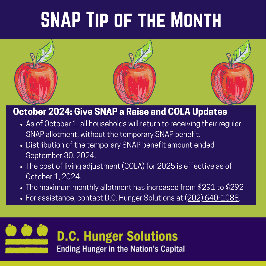 DC Hunger Solutions | Ending Hunger in the Nation's Capital